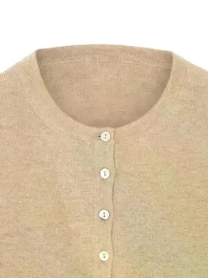 FORTELA Lou Henley Buttoned Sweater - Neutrals