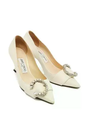 JIMMY CHOO Melva Crystal-embellished Pumps