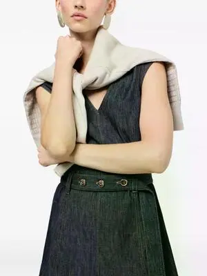 Brunello Cucinelli Sleeveless Midi Dress