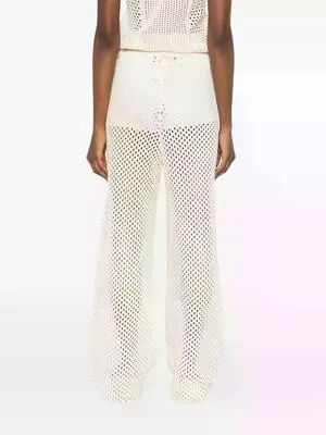 GOLDEN GOOSE Crochet Trousers