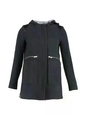 Maje Zip-up Hooded Jacket