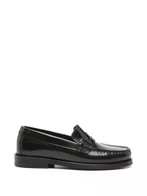 VINNY'S Frankie Leather Penny Loafers