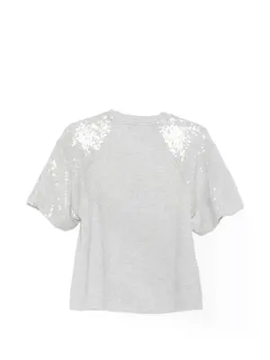 Dkny Sequin Puff-sleeve T-shirt