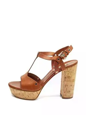 Casadei T-strap Platform Sandals