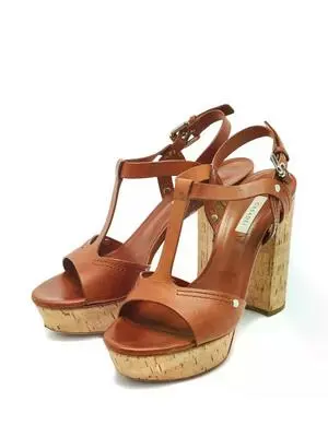 Casadei T-strap Platform Sandals
