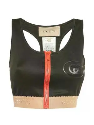 Gucci Zipped Sports Bra