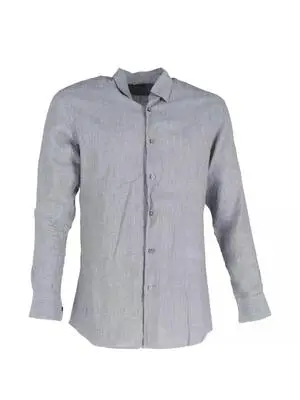Ermenegildo Zegna Buttoned Long-sleeve Shirt - Grey