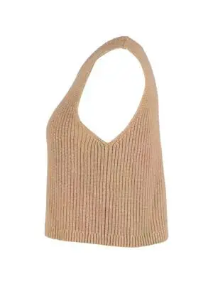 Altuzarra Sleeveless Ribbed Knit Top