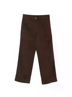 Etro Patch-pocket Herringbone Trousers