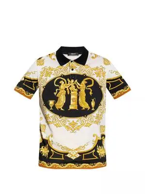 Versace Pattern Polo Shirt