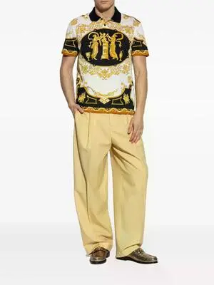 Versace Pattern Polo Shirt