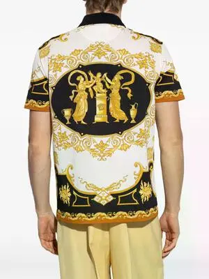 Versace Pattern Polo Shirt