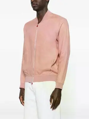 Kiton Zip-fastening Bomber Jacket - Pink
