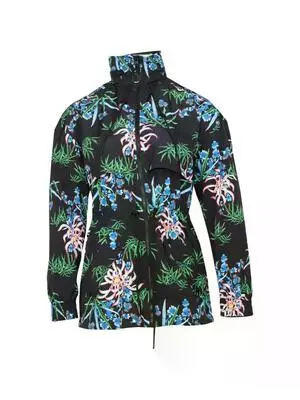 Kenzo Sea Lily-print Hooded Jacket