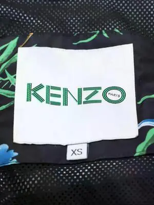 Kenzo Sea Lily-print Hooded Jacket