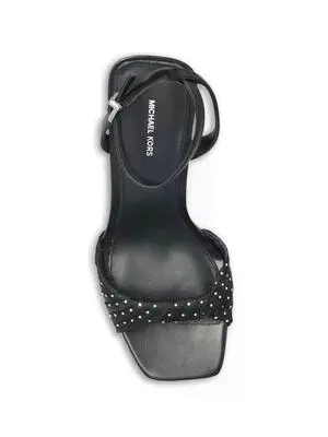 Michael Kors Kiana Studded Ankle-strap Pumps - Black