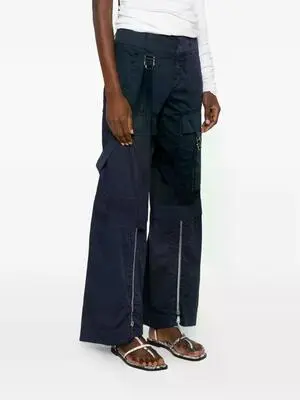 Seafarer Strap Zip Trousers - Blue