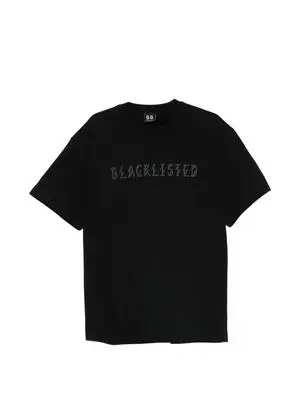 44 LABEL GROUP Blacklisted Crew-neck T-shirt - Black