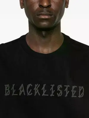44 LABEL GROUP Blacklisted Crew-neck T-shirt - Black