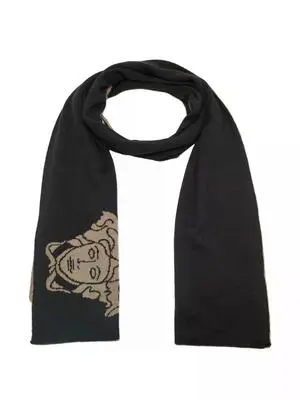 Versace Jacquard Emblem Scarf
