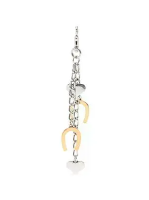 Balenciaga Horseshoe Heart Keyring