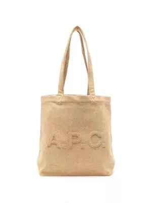 A.p.c. Trapèze Logo-patch Tote Bag
