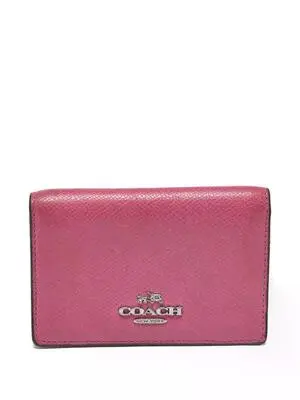 COACH® Logo-detail Card Holder - Pink