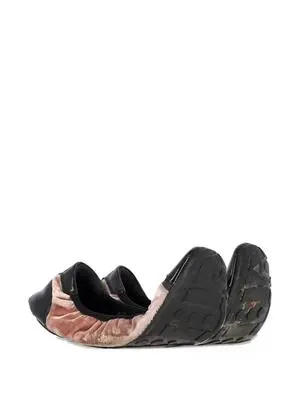 Prada Cap-toe Ballerina Flats
