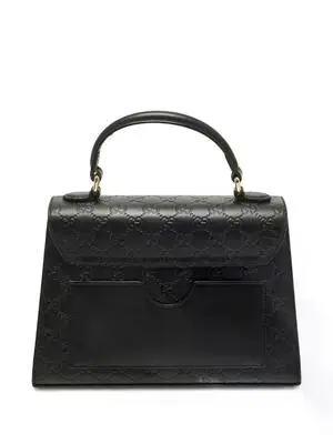 Gucci Padlock Leather Top-handle Tote Bag