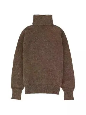FORTELA Piero High-neck Sweater - Brown