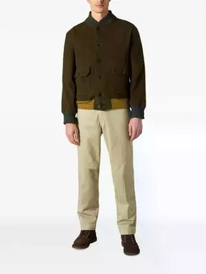 FORTELA Button Bomber Jacket