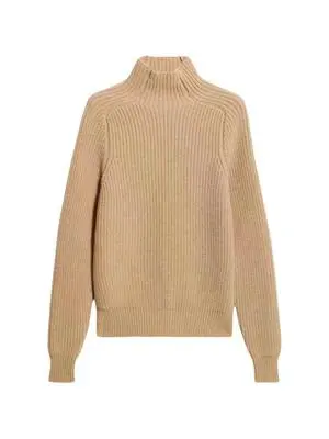FORTELA Leona Turtleneck Sweater - Brown