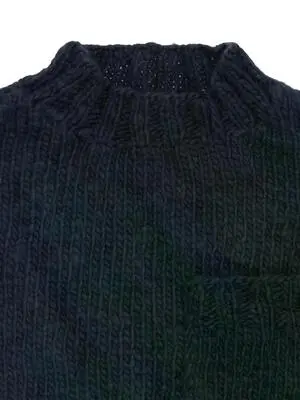 FORTELA Ribbed-knit Sweater - Blue