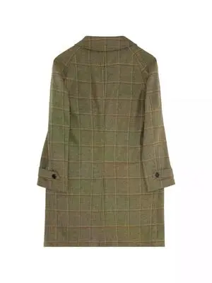 FORTELA Amadeo Plaid Single-breasted Coat
