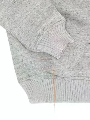 FORTELA Raglan Ribbed Knit Mayfair Sweatshirt - Grey