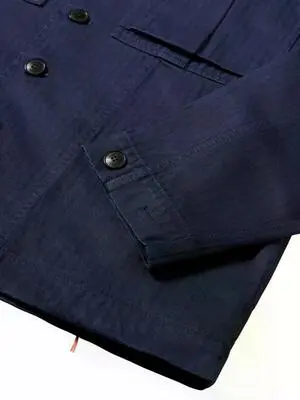 FORTELA Solomon Button-fastening Shirt Jacket - Blue