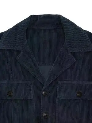 FORTELA Solomon Corduroy Overshirt - Blue