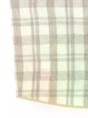 FORTELA Check-pattern Zip-up Gilet
