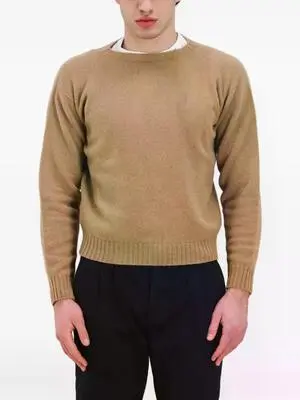 FORTELA Heylor Crew-neck Wool Sweater - Neutrals