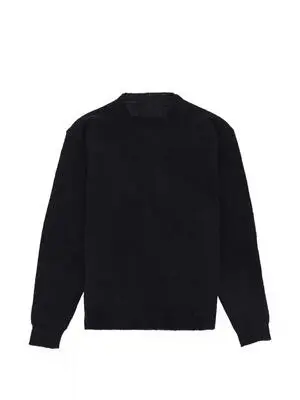 FORTELA Ribbed Crew-neck Sweater - Blue