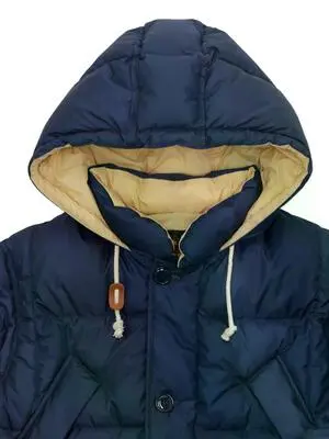 FORTELA Quilted Hooded Jacket - Blue