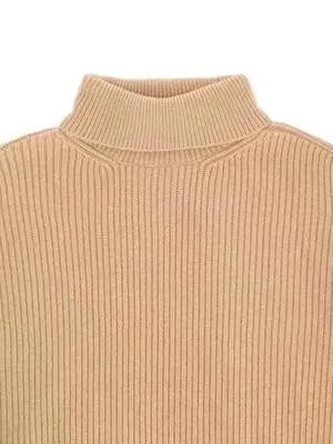 FORTELA Brighton High-neck Ribbed Sweater - Neutrals
