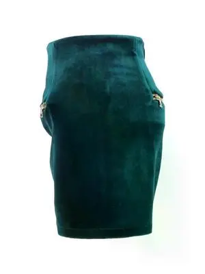Sandro Janet Velvet Mini Skirt