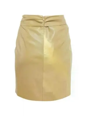 Nanushka Leather Knot Skirt