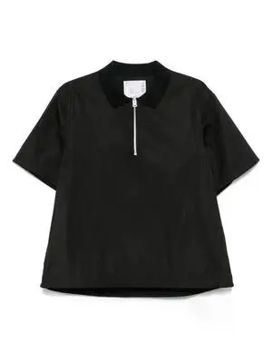 Sacai Zip Up Polos For Men