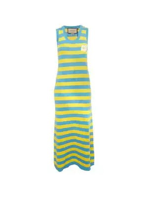 Gucci Striped Midi Dress