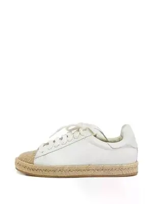 Alexander Wang Jute-toe Leather Sneakers