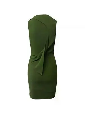 Givenchy Draped Sleeveless Sheath Dress