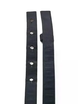 Oscar De La Renta Satin Crystal-embellished Belt
