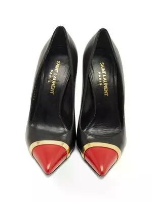 Saint Laurent Janis Leather Pumps
